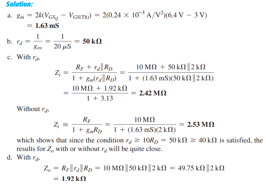 MOSFET Small Signal Analysis – Quantmasters MOSFET Small Signal Analysis – Quantmasters